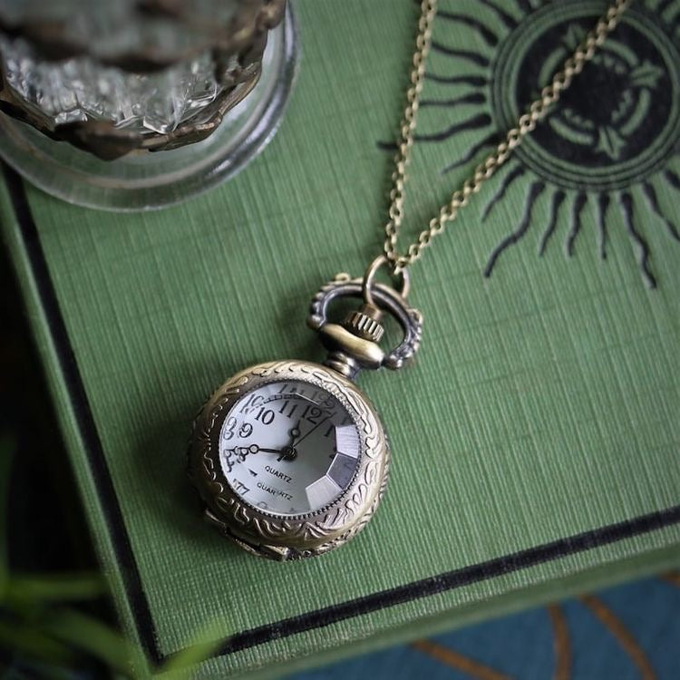Pocket Watch Pendant | Vintage Pocket Watch