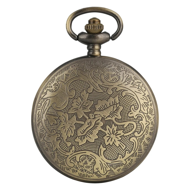 Women's Flower Pocket Watch | Vintage Pocket Watch