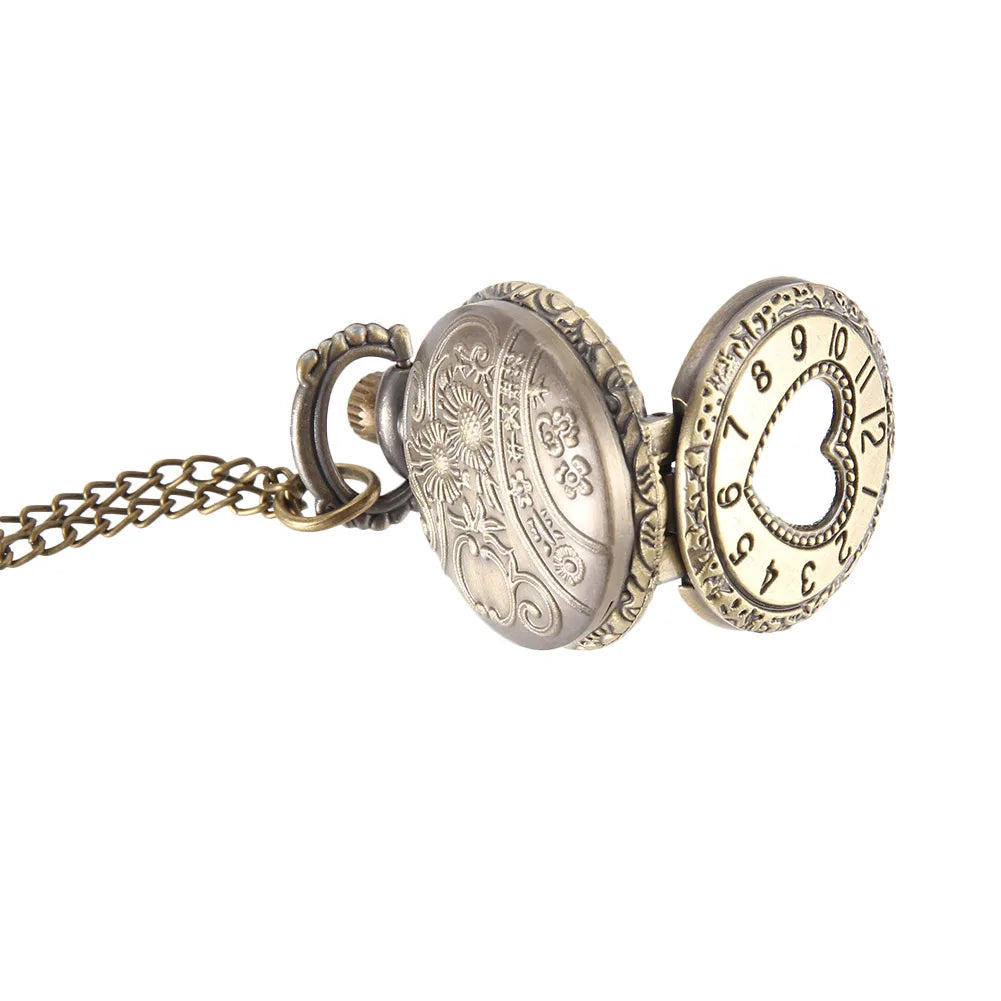Love Heart Pocket Watch | Vintage Pocket Watch