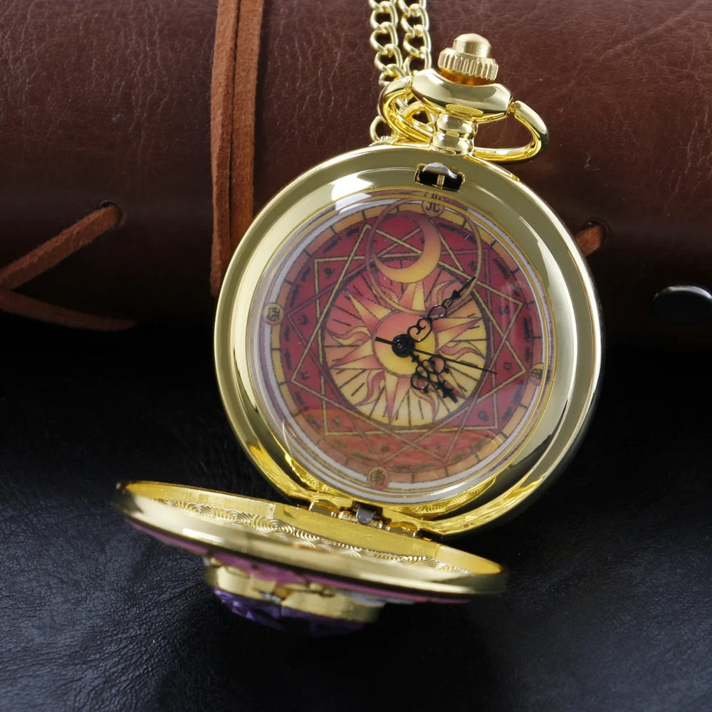 Purple Love Pocket Watch | Vintage Pocket Watch