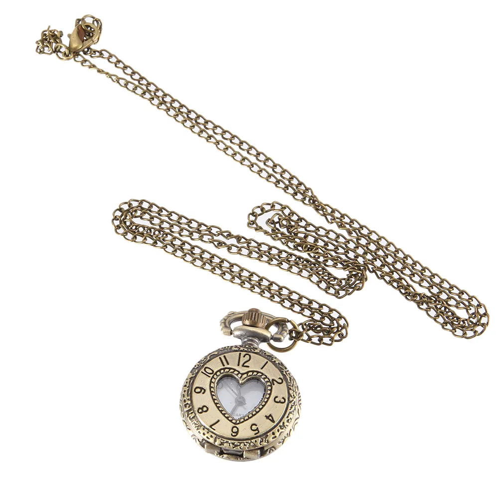 Love Heart Pocket Watch | Vintage Pocket Watch