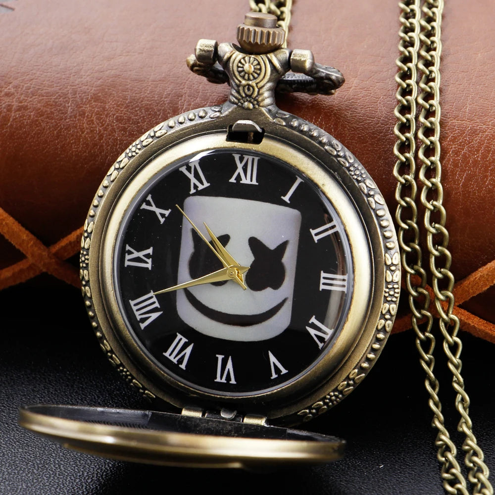 Clown Mask Pocket Watch | Vintage Pocket Watch