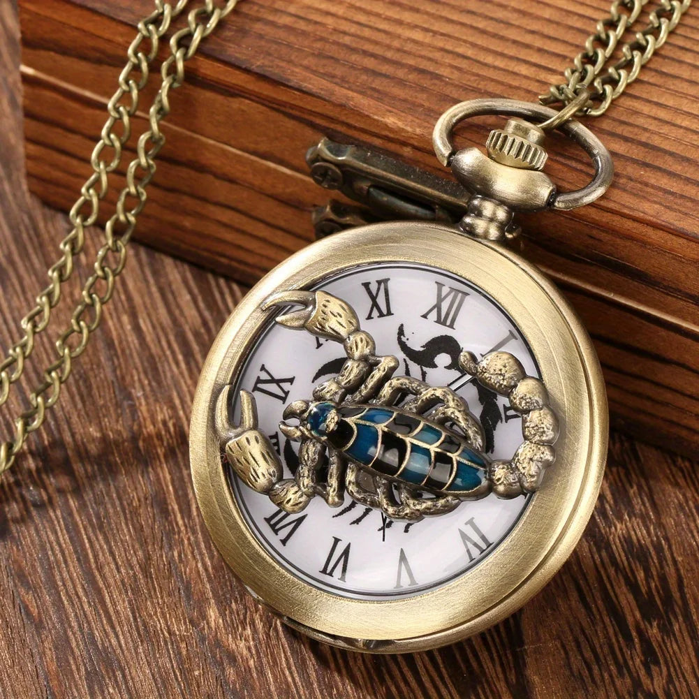 Scorpion Crest Watch | Vintage Pocket Watch
