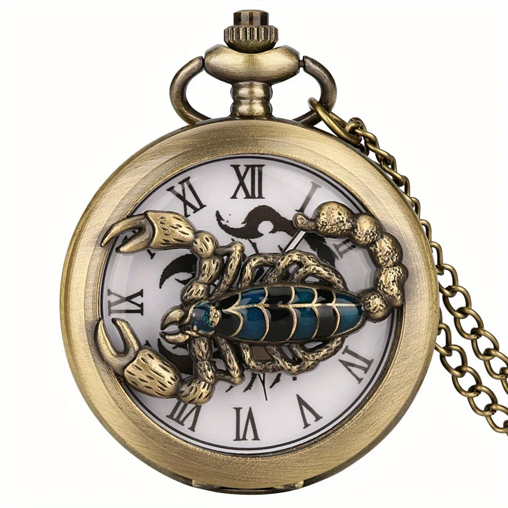 Scorpion Crest Watch | Vintage Pocket Watch