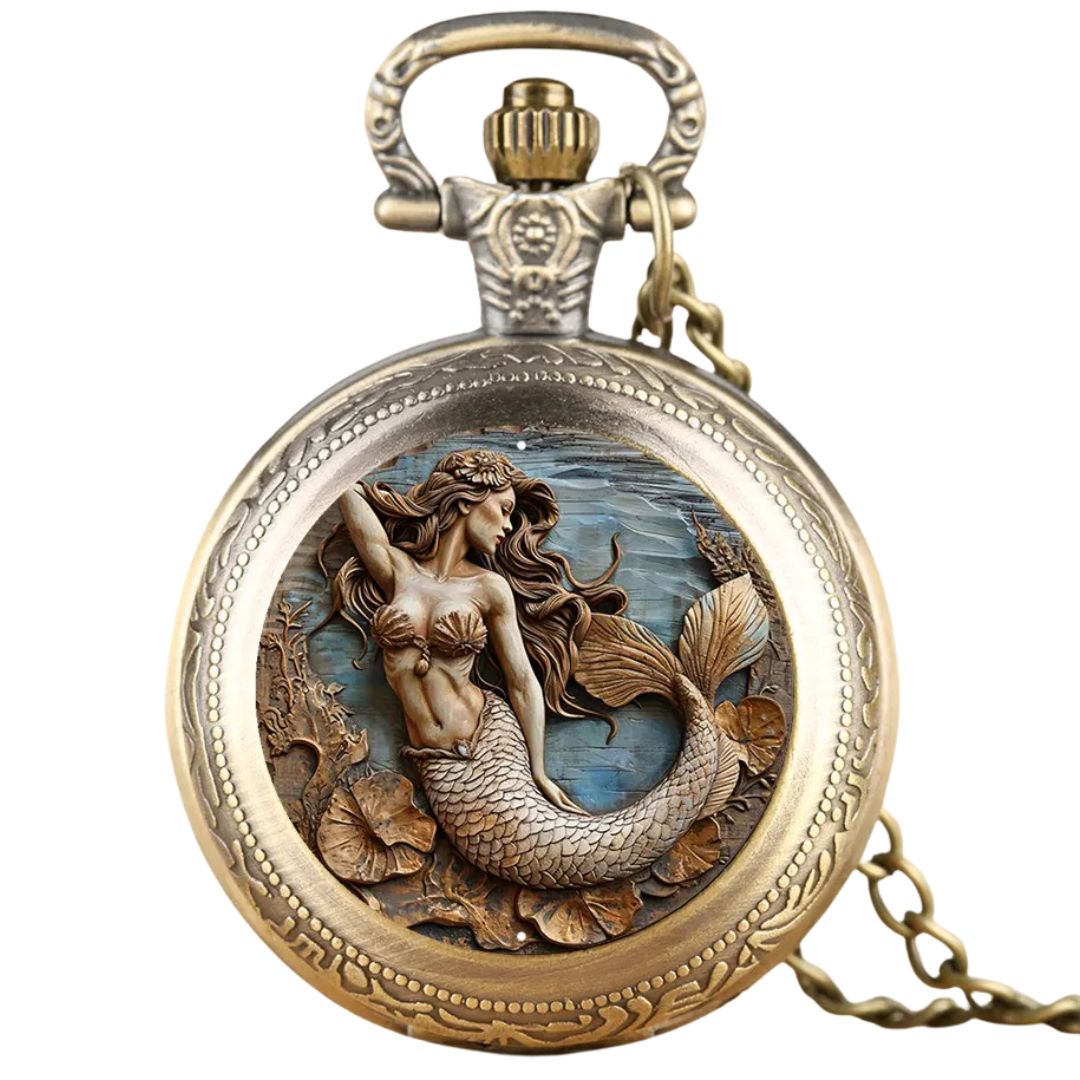 Sea Charm Pocket Watch | Vintage Pocket Watch