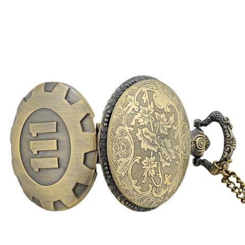 Fallout Vault 111 Pocket Watch | Vintage Pocket Watch
