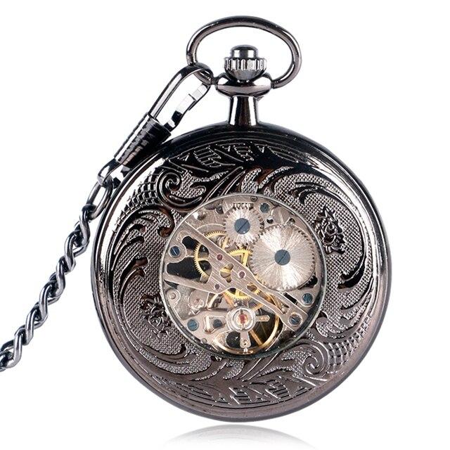 Mechanical Pocket Watch Mysterious Eye | Vintage Pocket Watch