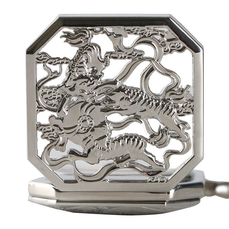 Mechanical Square Pocket Watch | Vintage Pocket Watch