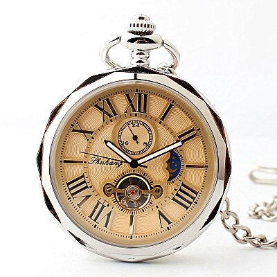 Pocket Watch Roman Numerals | Vintage Pocket Watch