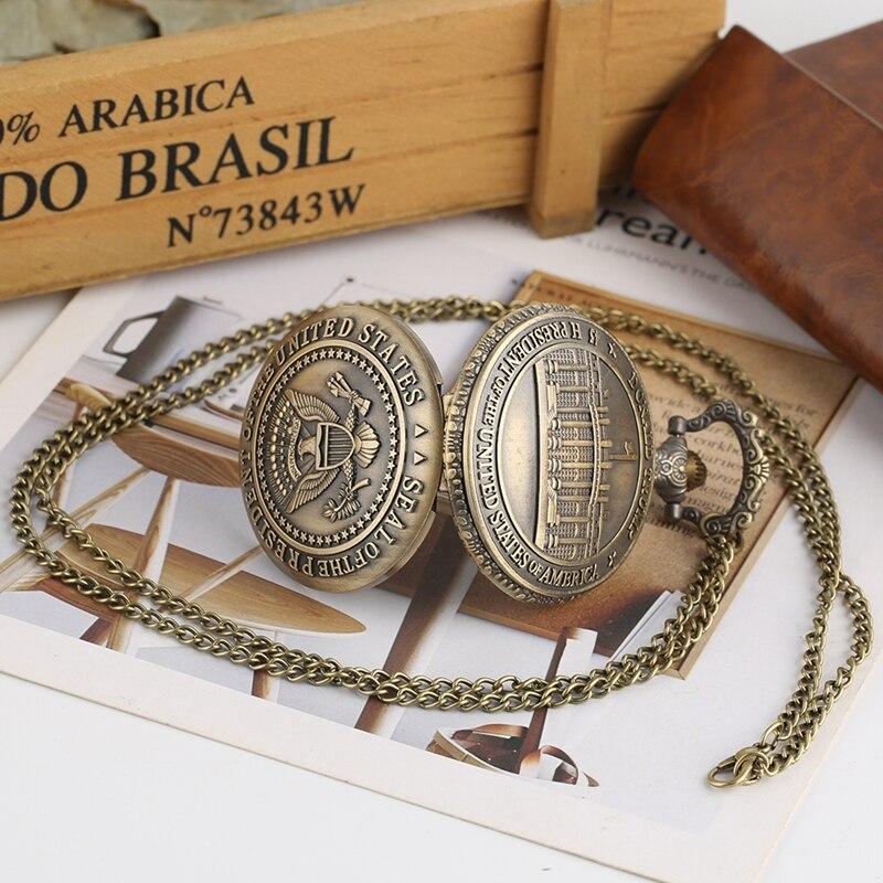 President of U.S of America Pocket Watch | Vintage Pocket Watch