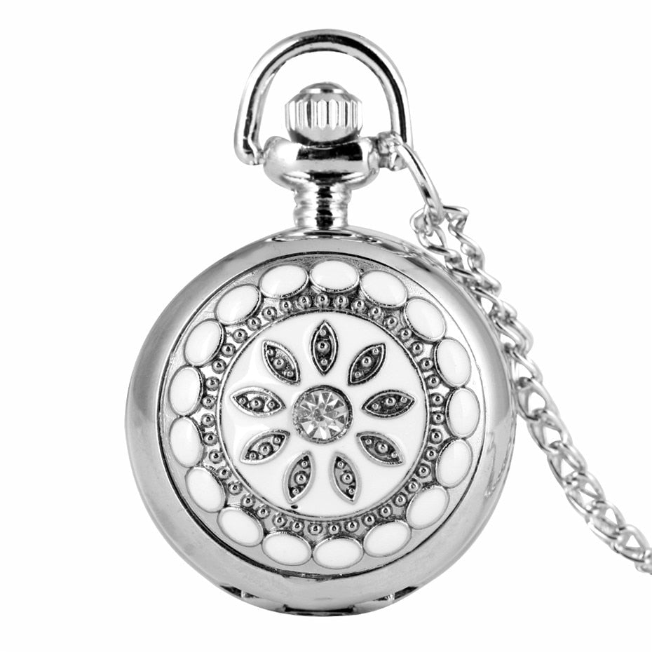 Quartz Pocket Watch Diamond | Vintage Pocket Watch