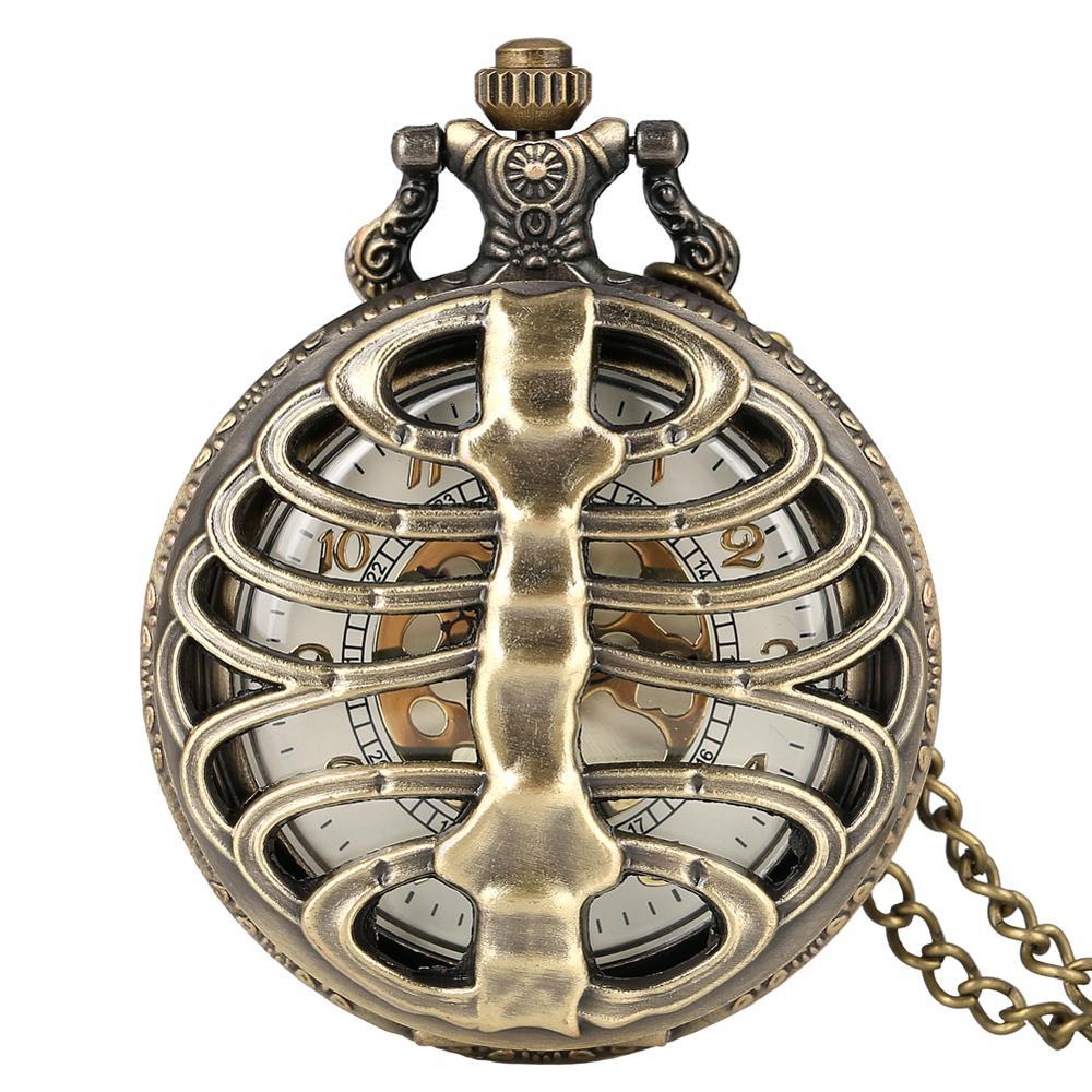 Steampunk Pocket Watch Backbone | Vintage Pocket Watch